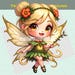 100 Cute Fairy Chibi Clipart Graphics, Transparent Background PNG ...