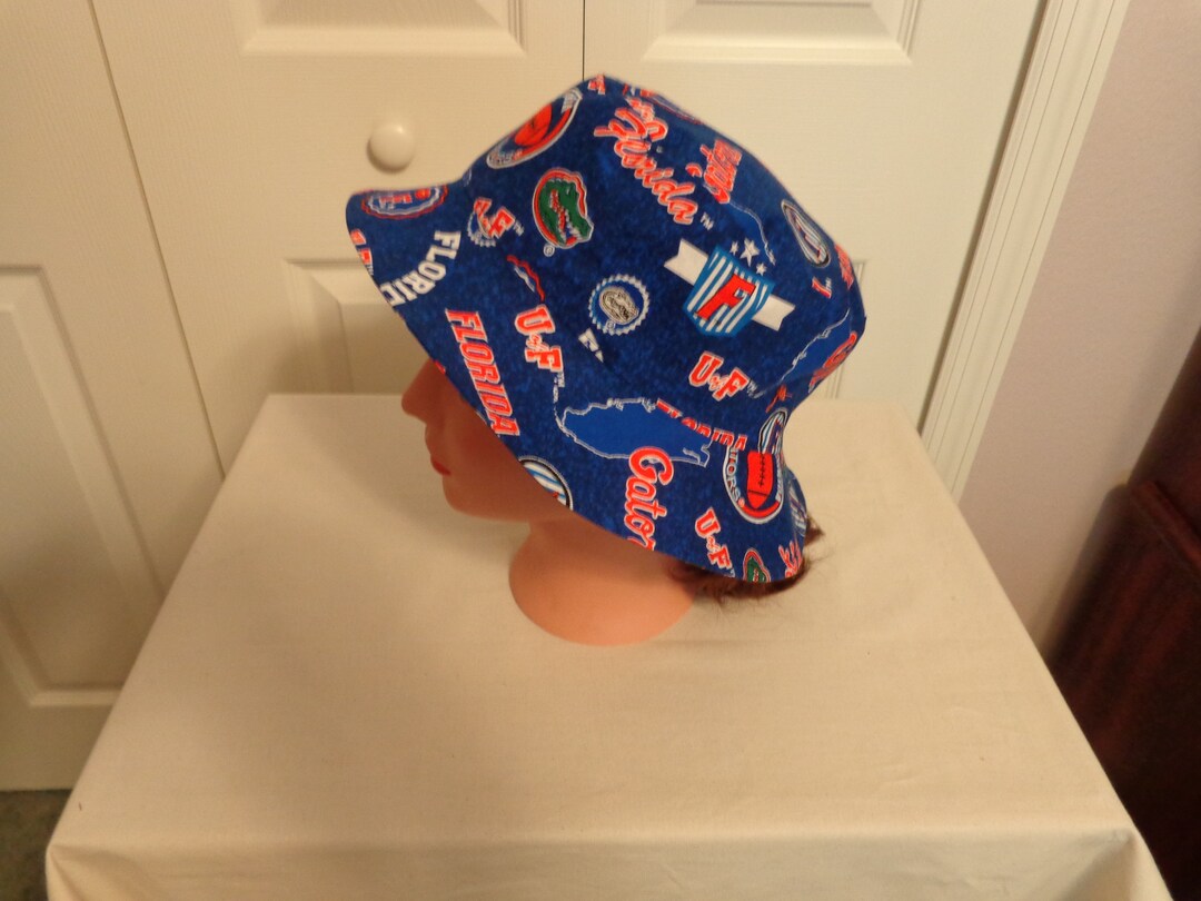 Gators Game Day Team Reversible Bucket Hat Lg. 23" - Etsy