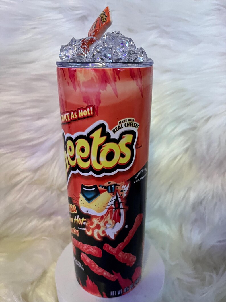 Cheetos Tumbler With Lid Topper - Etsy