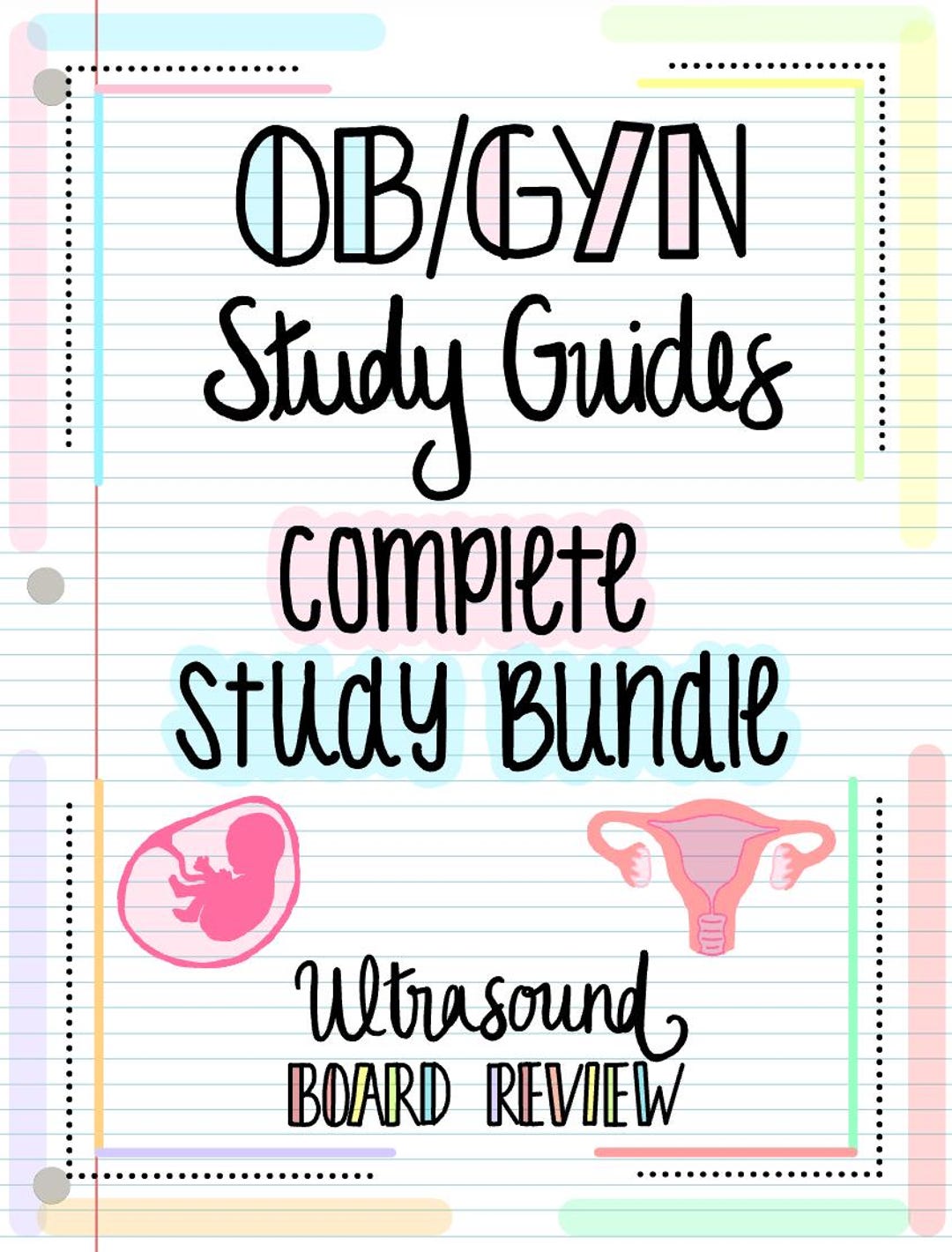OB/GYN Complete Study Bundle for ARDMS Board Exam - Etsy