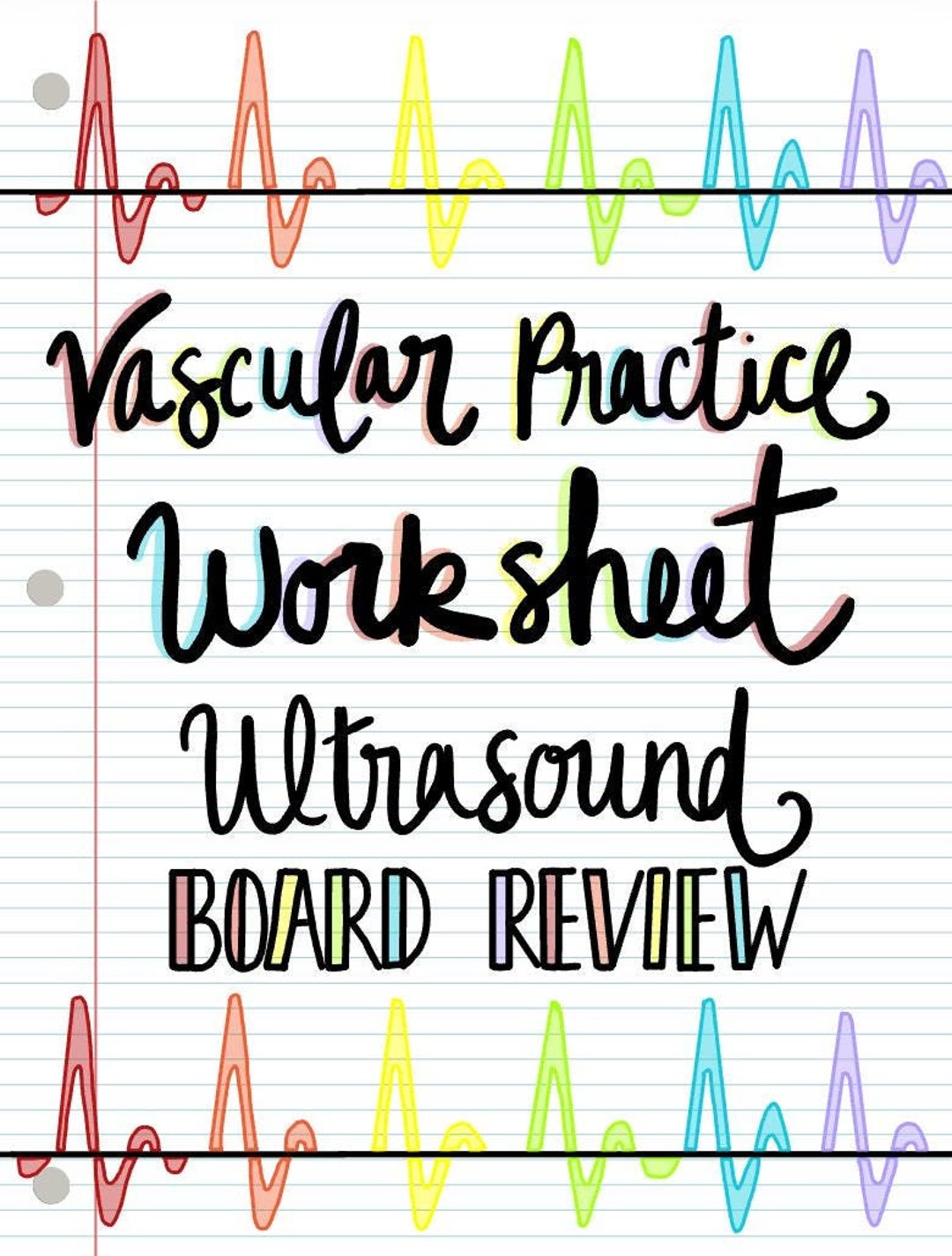 Practice Worksheets for Vascular Ultrasound Board Exam - Etsy