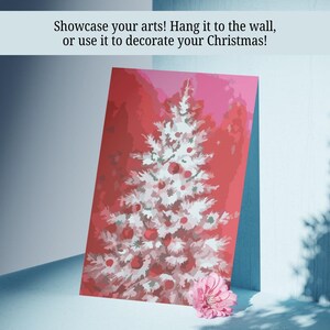 NEW! Printable Christmas Tree Coloring Page / Color by Number & Mystery ...