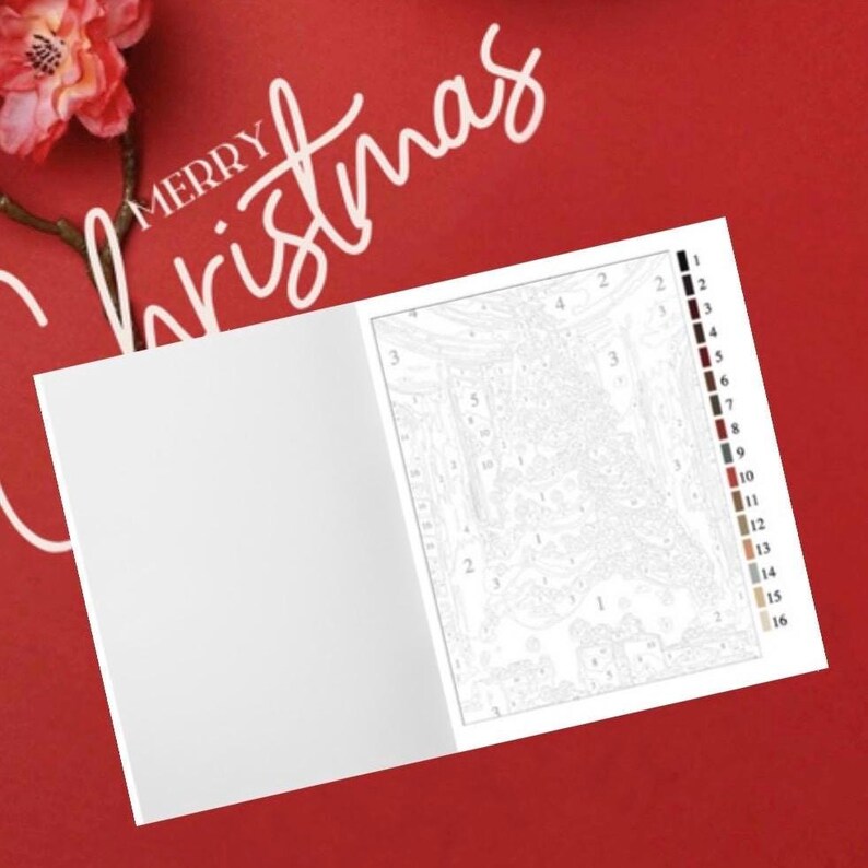 Digital Download Color by Number, Stress Relief Coloring Pages for ...