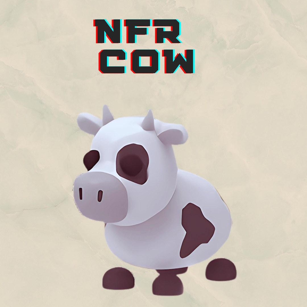 Neon Fly Ride NFR Cow Adopt Me Pets - Etsy