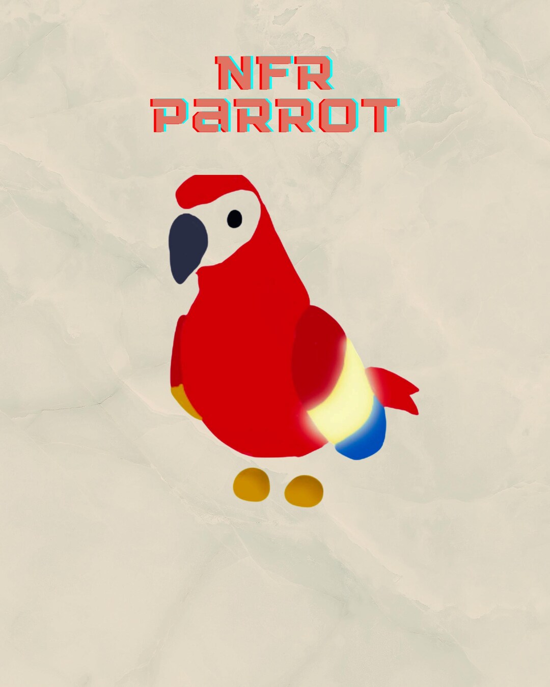Printable NFR Parrot - Etsy