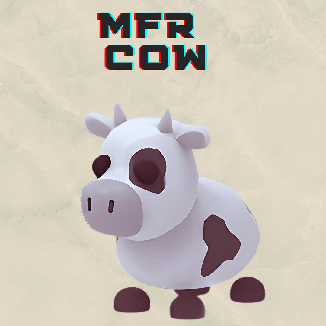 Mega Fly Ride MFR Cow Adopt Me Pets - Etsy Canada