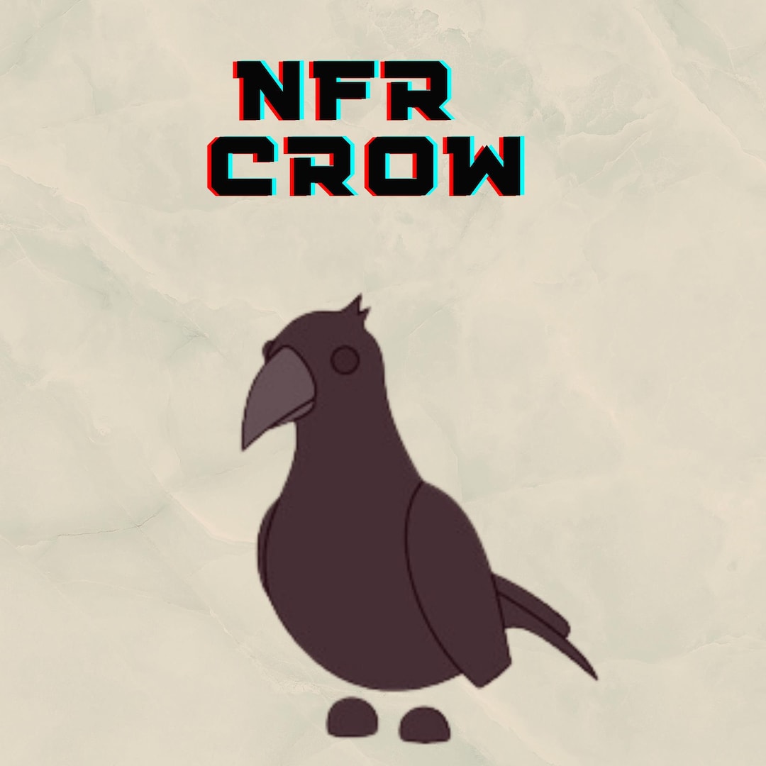 Neon Fly Ride NFR Crow Adopt Me Pets - Etsy