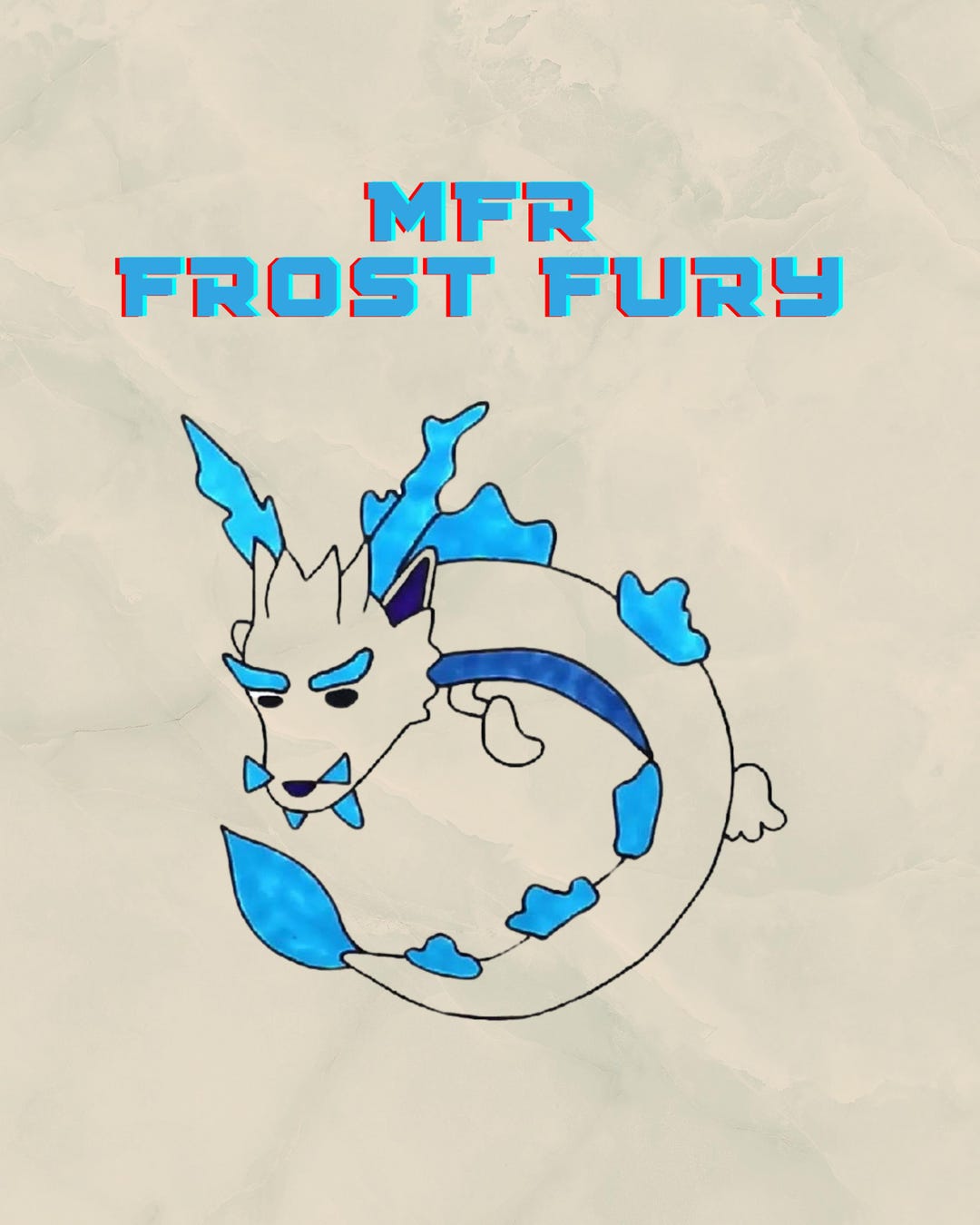 Mega Fly Ride MFR Frost Fury Adopt Me Pets - Etsy