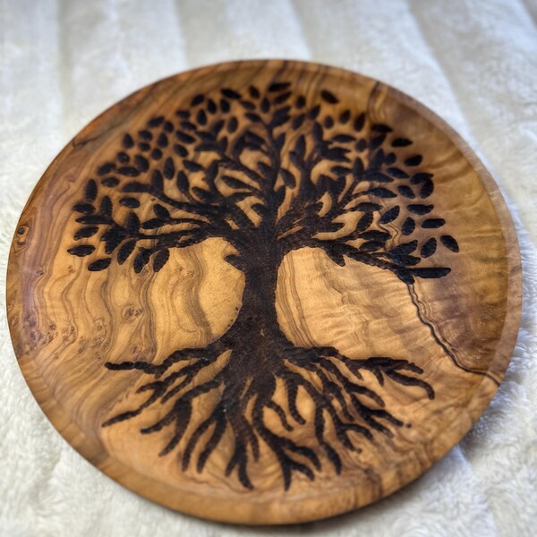 Olive Wood Plates - Etsy