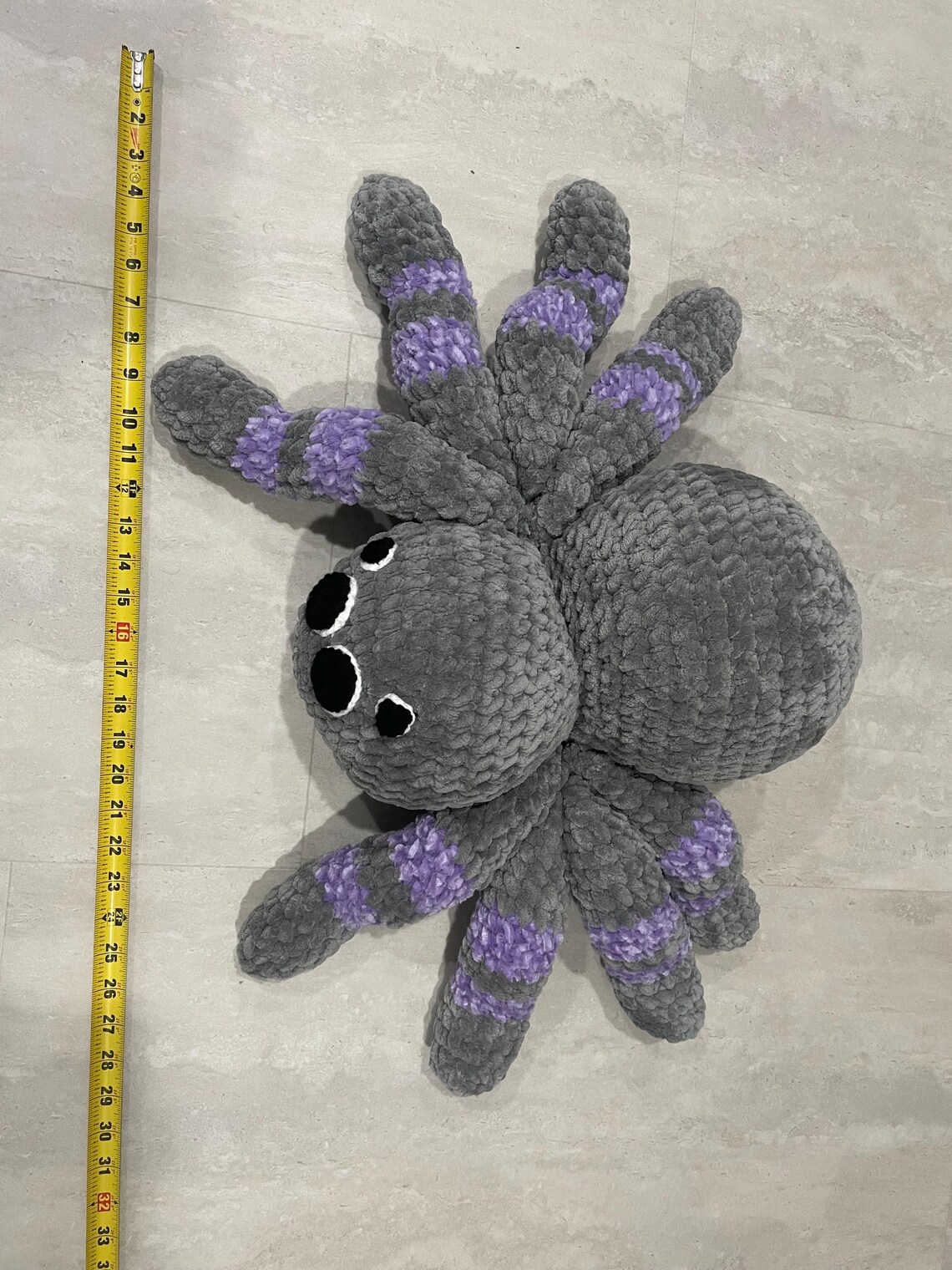 Harriet the Giant Spider Crochet Pattern - Etsy