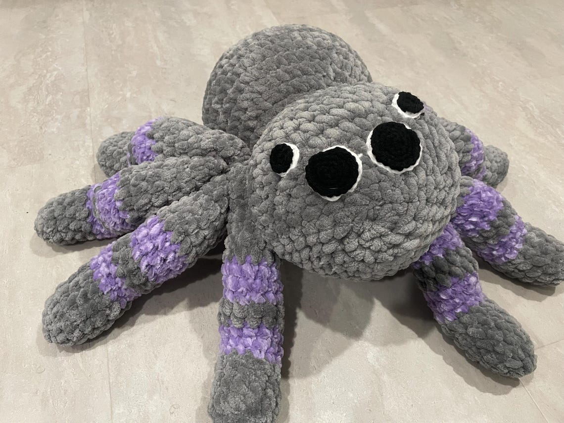 Harriet the Giant Spider Crochet Pattern - Etsy