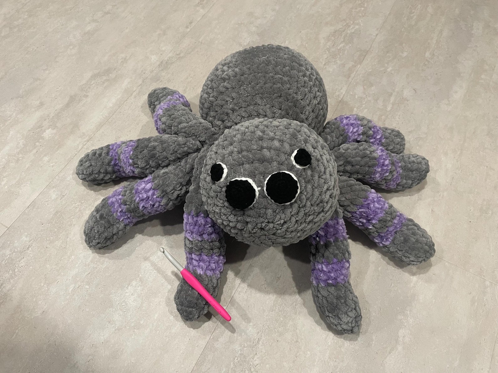 Harriet the Giant Spider Crochet Pattern - Etsy