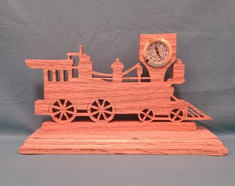 Desk Train Clock - Etsy
