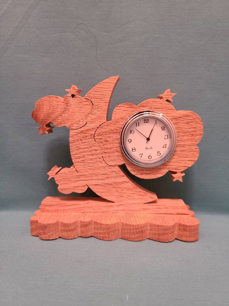 Moon Stars and Cloud Clock, Desk Clock - Etsy