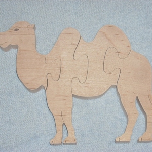 Stocking Stuffer,, Camel Puzzle, Desert Animal, Gift for Kids Handmade ...