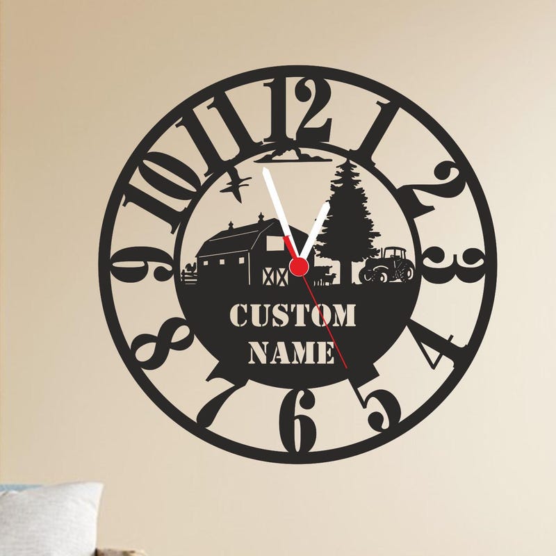 Wall Clock for Barn - Etsy