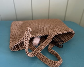 Pyramid Crochet Handbag - Etsy