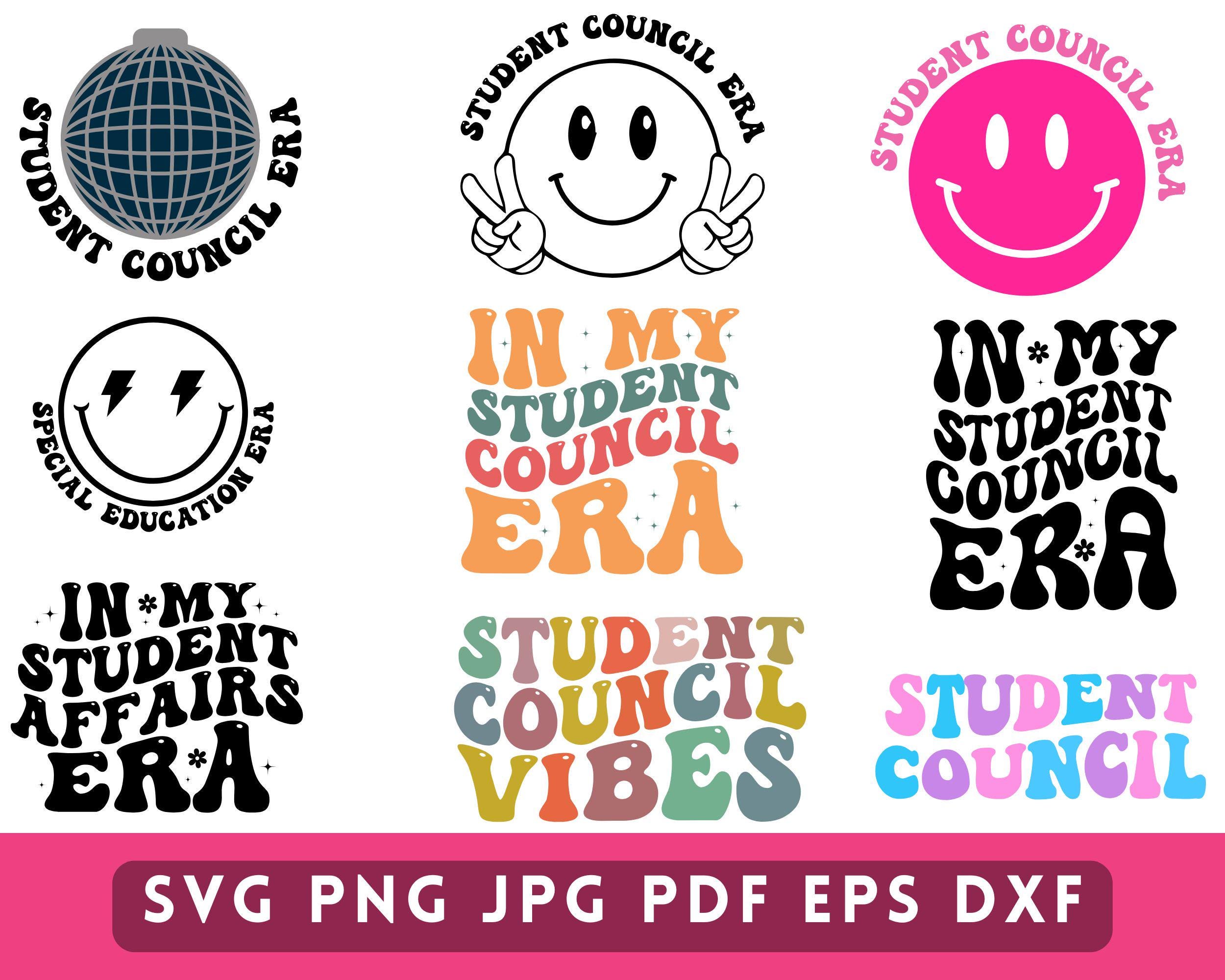 In My Student Council Era SVG, Student Council Svg, Stuco Svg, in My ...
