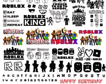 Roblox Svg Bundle, Robot Svg, Gaming Svg Files for Cricut, Roblox Png ...