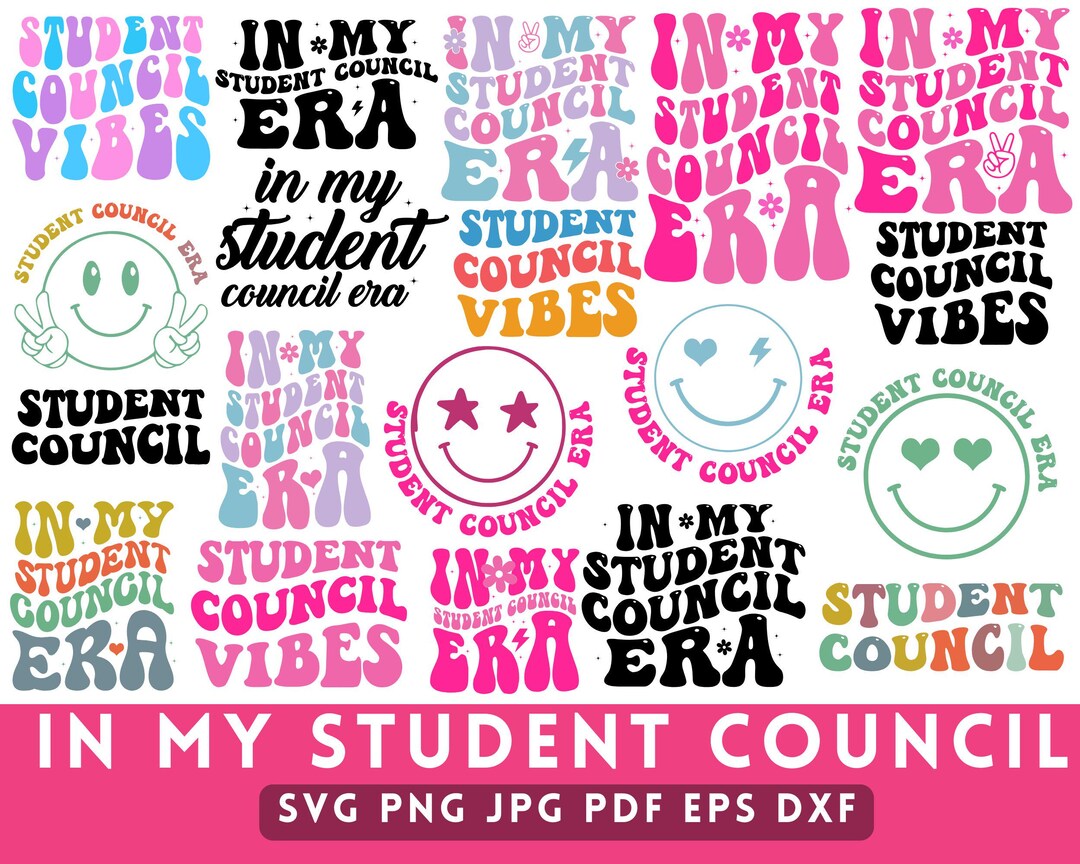 In My Student Council Era SVG, Student Council Svg, Stuco Svg, in My ...