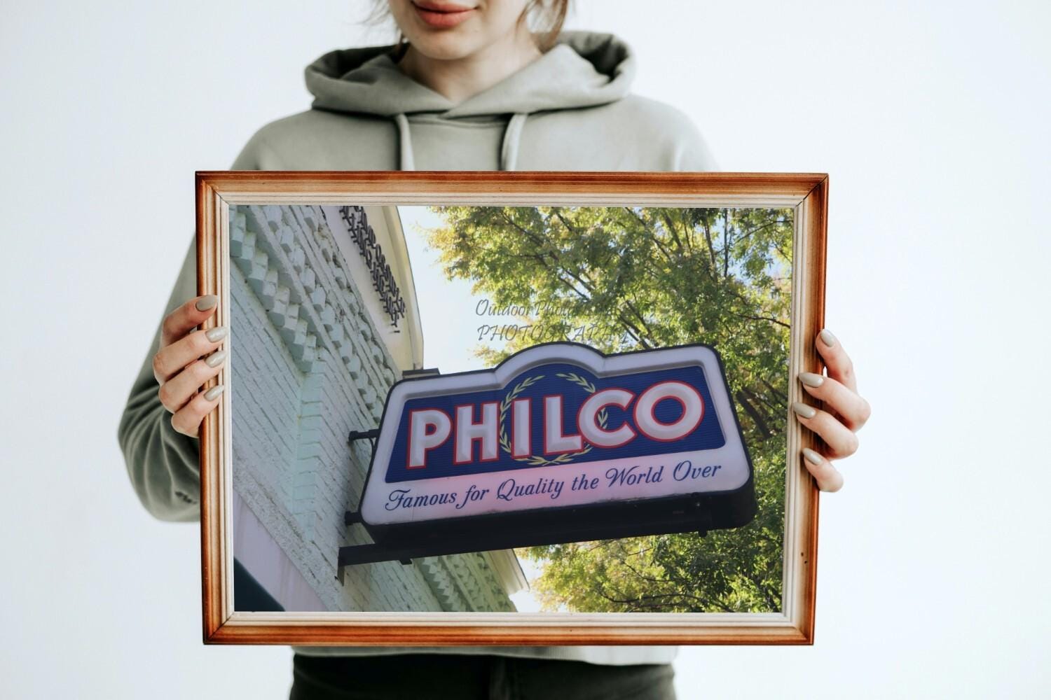 Vintage Philco Sign, Philco Was a Pioneer in Producing Batteries ...