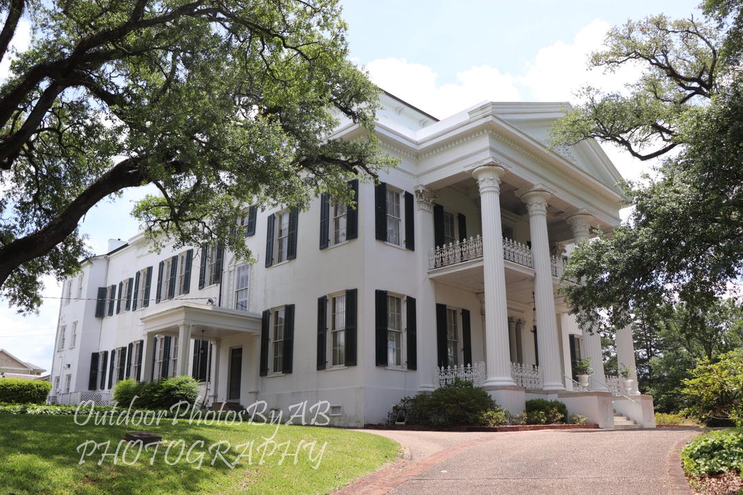 Stanton Hall Antebellum Mansion, Natchez Mississippi, Instant Digital ...