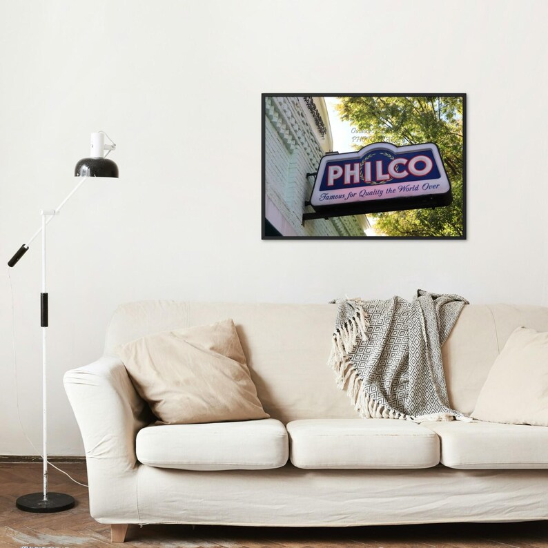 Vintage Philco Sign, Philco Was a Pioneer in Producing Batteries ...