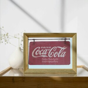 Vintage Coca Cola Sign, Coke Sign, Outdoorphotosbyab, Instant Download ...