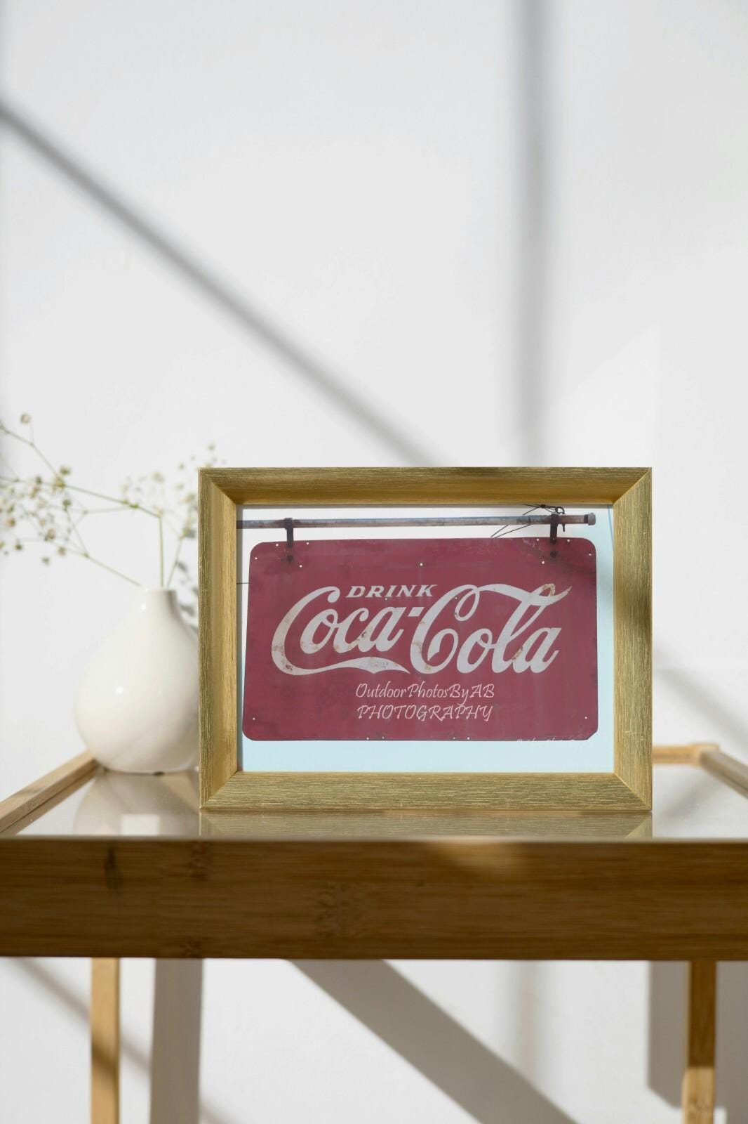 Vintage Coca Cola Sign, Coke Sign, Outdoorphotosbyab, Instant Download ...