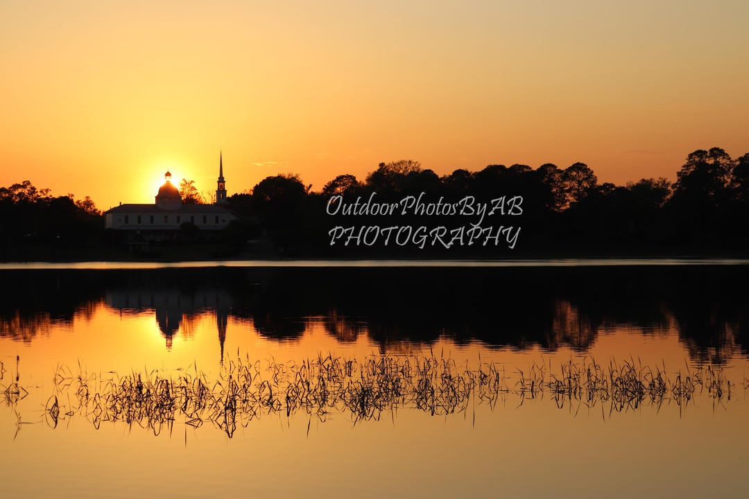 Sunset, Lake Defuniak, Defuniak Springs Florida, Lakeyard, Chautauqua ...