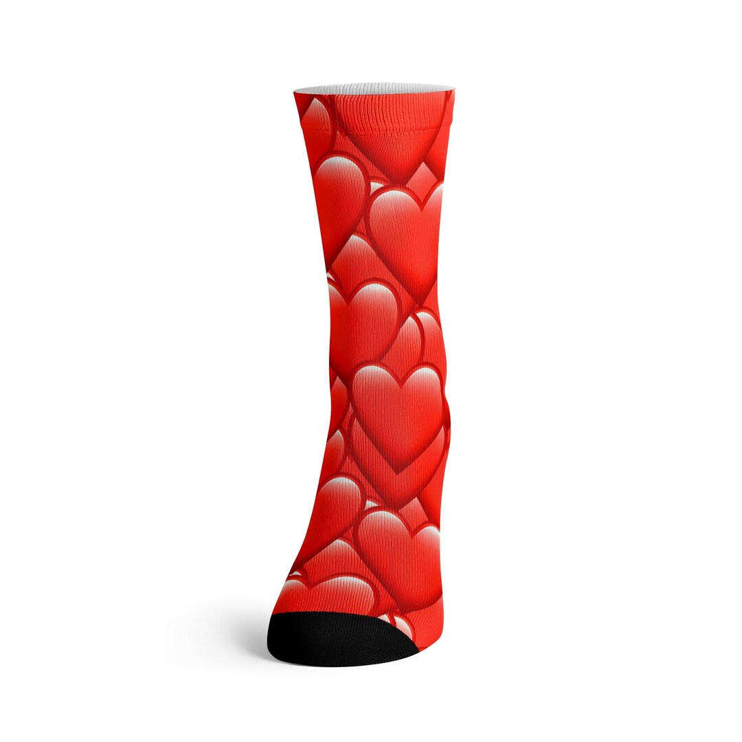 Heart Emoji Socks Meme Socks Funny Meme Socks Unique Gift Socks Meme ...