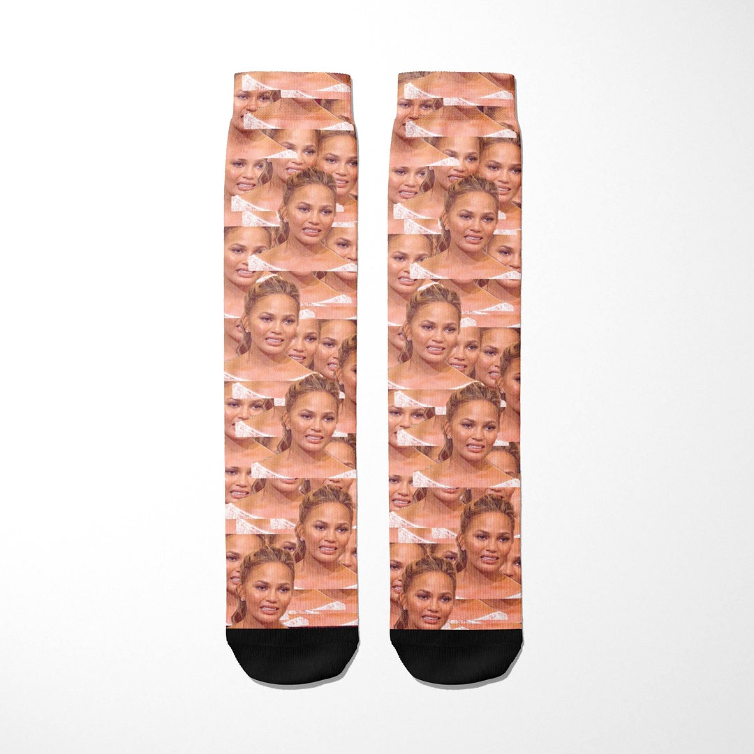 Chrissy Teigan Meme Meme Socks Funny Meme Socks Unique Gift Socks Meme ...