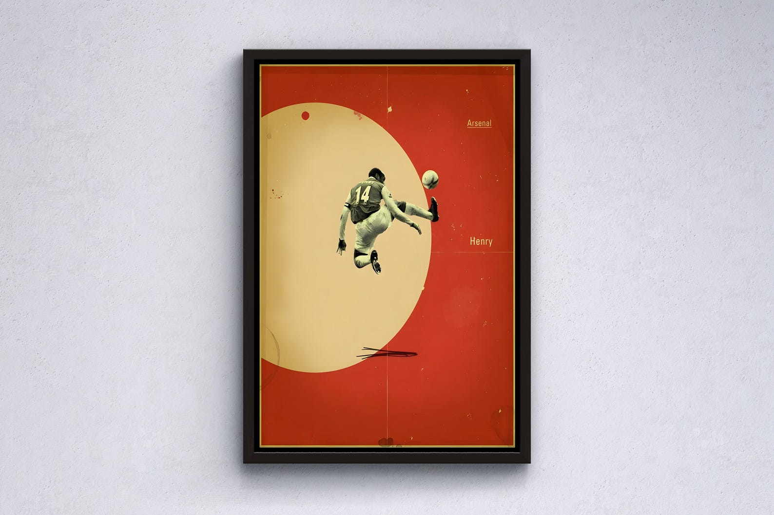 Thierry Henry Canvas Poster, Thierry Henry, Football Player Poster ...