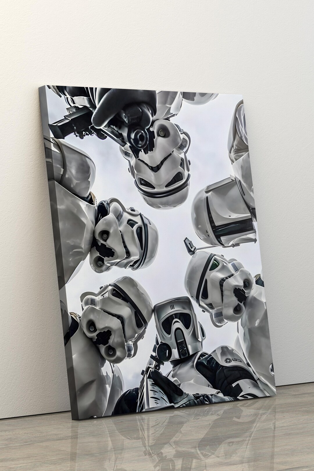 Stormtrooper Taking a Selfie Canvas Art, Stormtrooper Wall Art Poster ...