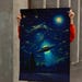 UFO Poster, Retro Wall Decor, UFO Alien Desert Wall Art, Girly ...