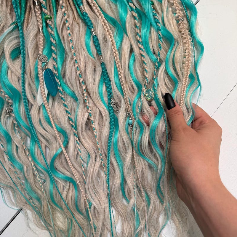 Mermaid Dreadlocks - Etsy