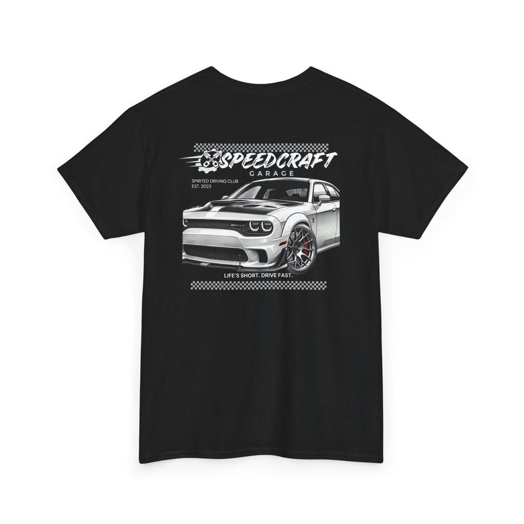 Dodge Hellcat Inspired Racing T-shirt Life's Short. Drive Fast. - Etsy