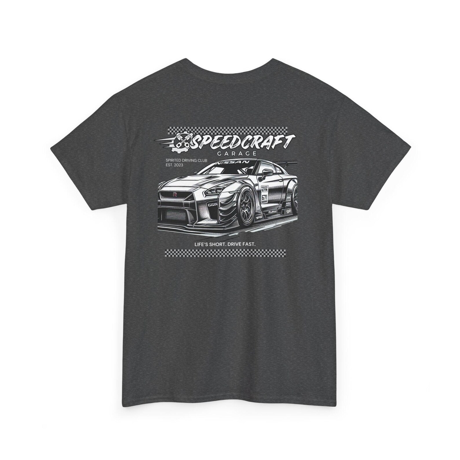 Nissan Skyline GTR Inspired Racing T-shirt | Life's Short. Drive Fast ...