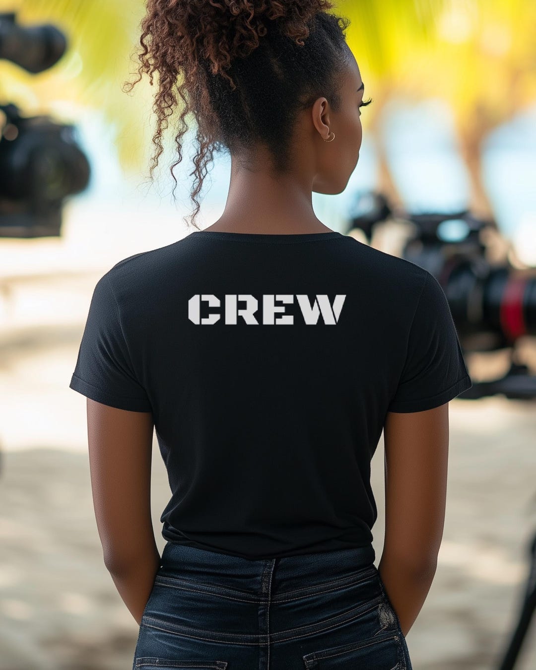 TV Filmmaker Gaming Crew T Shirt Crew Tee Stuff TV Production Shirt ...