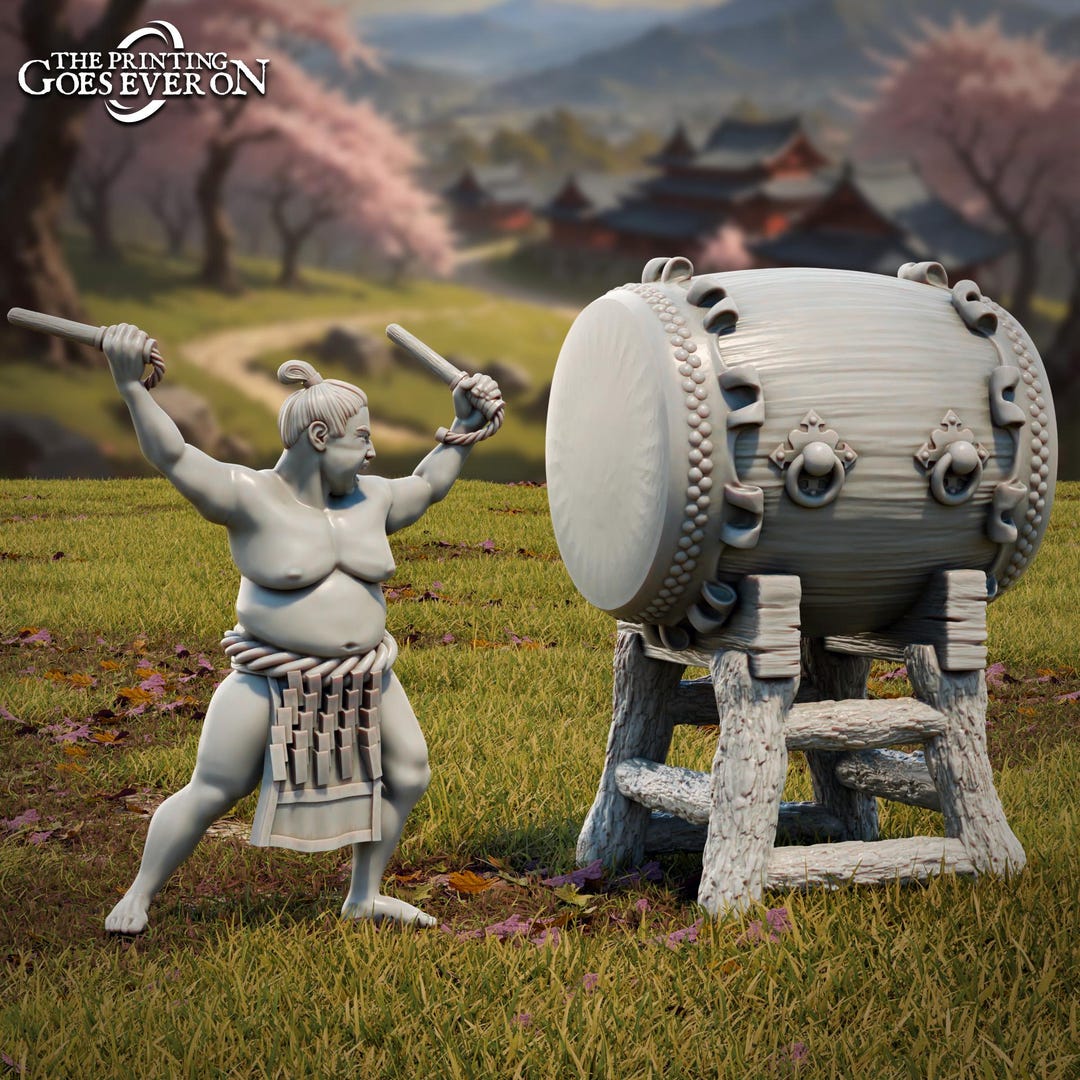 Jade Taiko Drummer (tales of the Jade Empire - the Printing Goes Ever ...