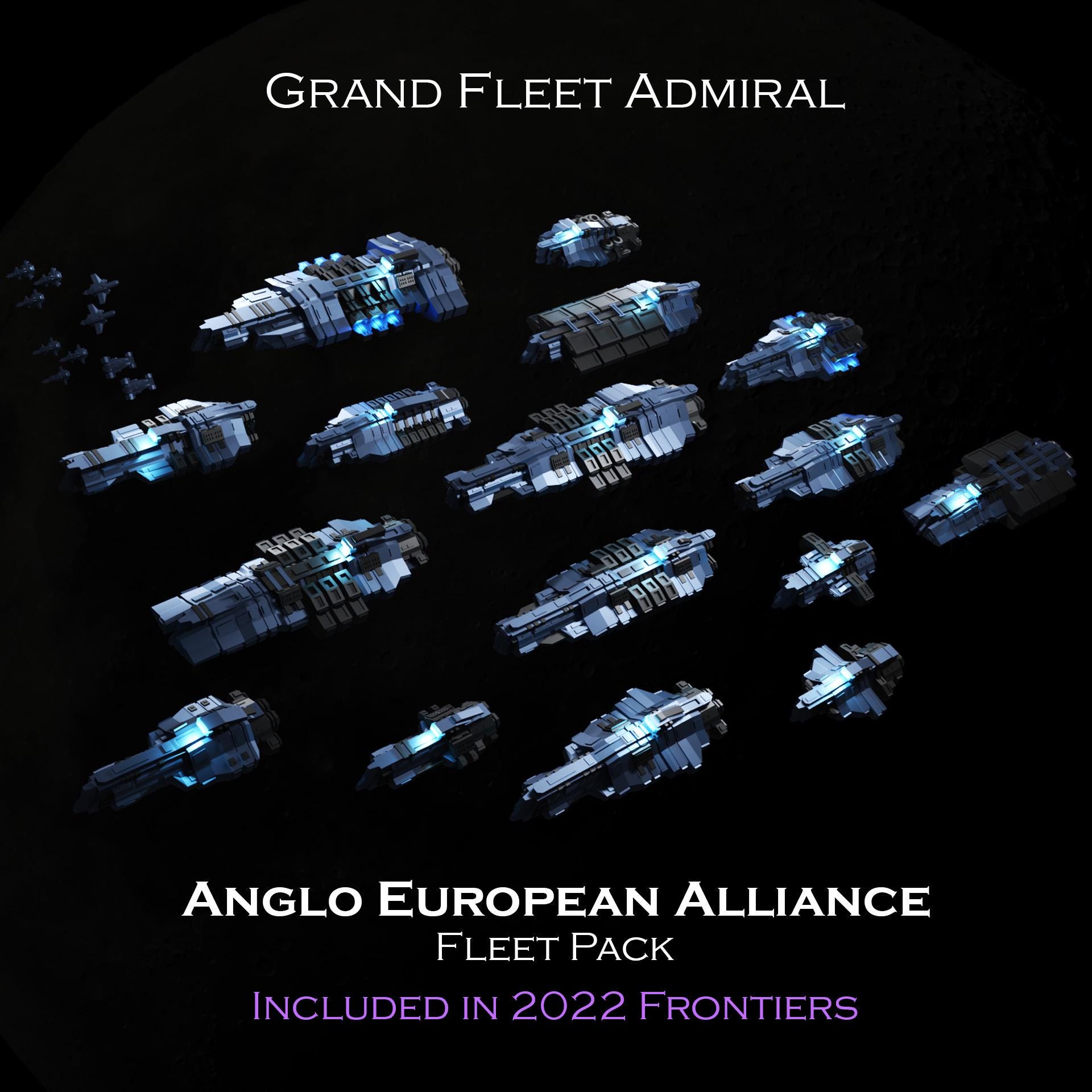 Grand Fleet Admiral - Anglo-european Alliance Fleet Builder - Etsy