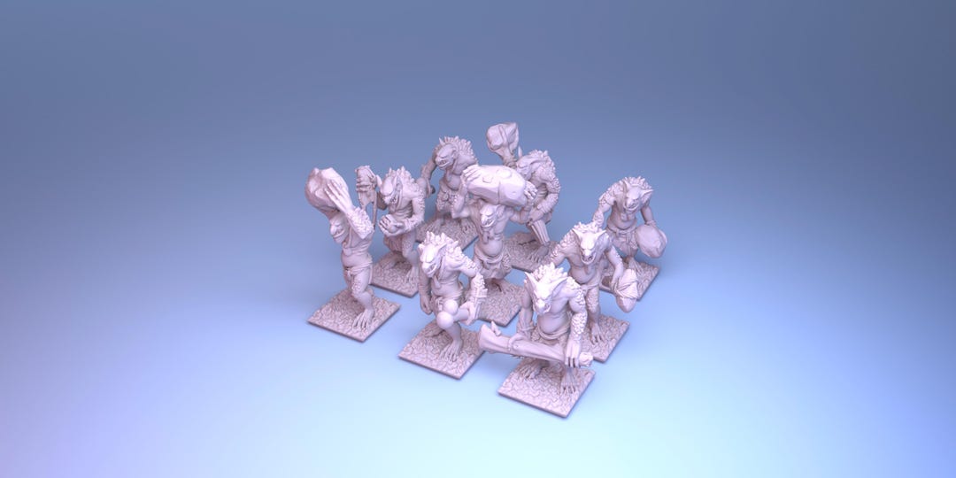 Goblin Troll Mercenaries (green Skin Miniatures) 10mm - Etsy