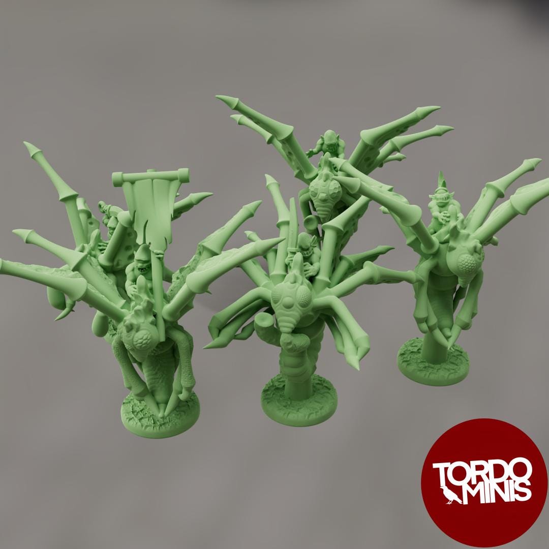 Infection Demon Flyers (tordo Minis) 10mm/15mm/20mm/28mm - Etsy