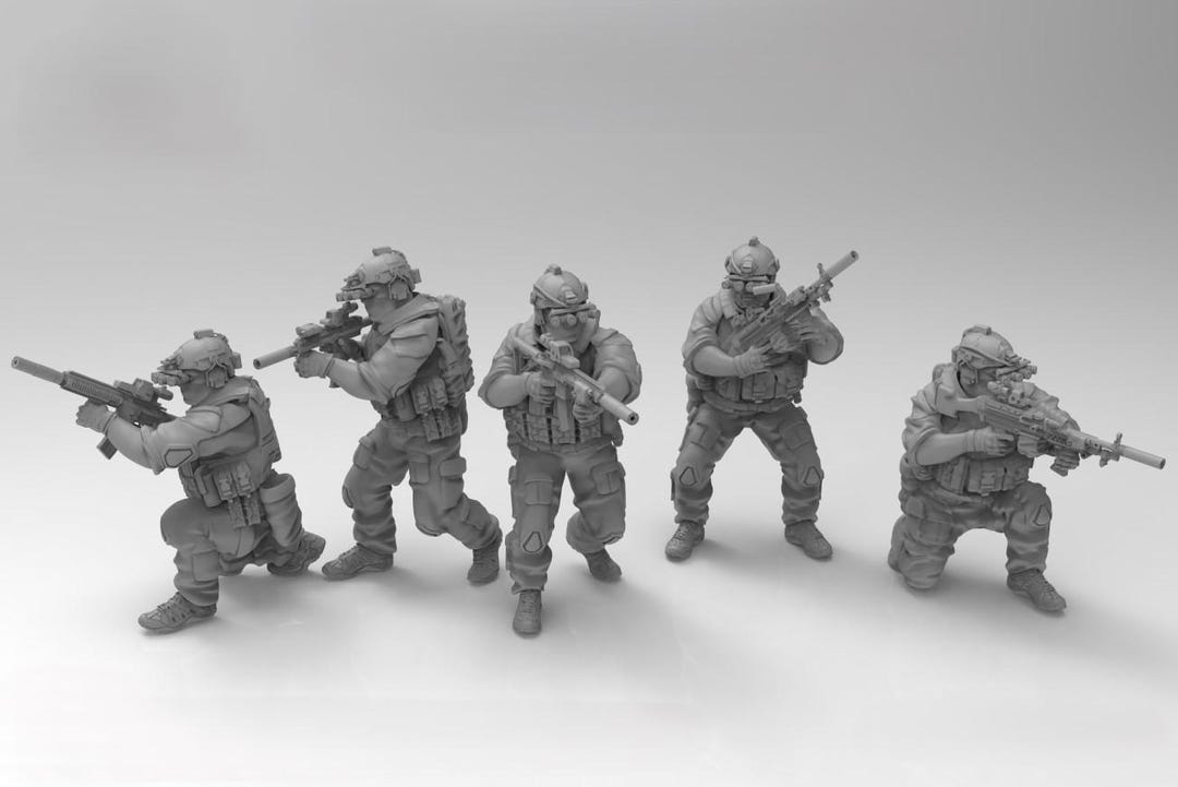 SEAL Team 6 - DEVGRU (turnbase Miniatures) 28mm/32mm/54mm/75mm - Etsy