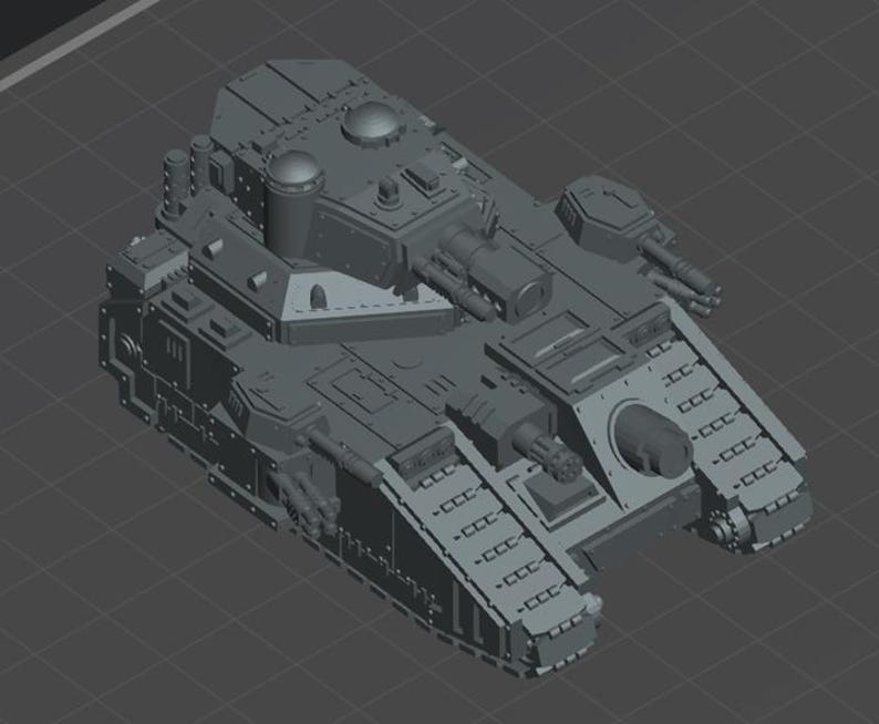Human Super-heavy Tank (javelin98) 6mm - Etsy