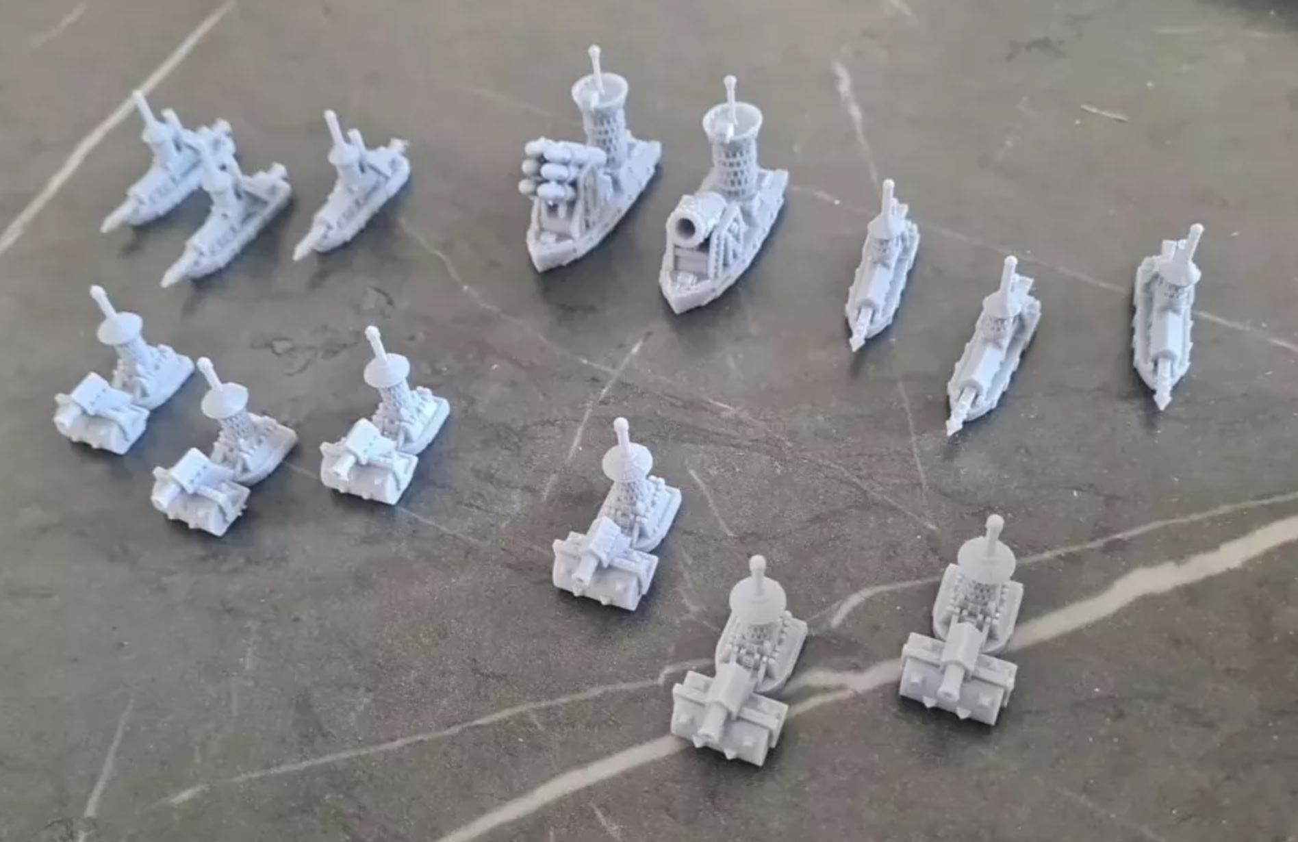 Corrupted Dwarf Fleet Builder (1-1200/1-700/1-600 Scale) - Etsy
