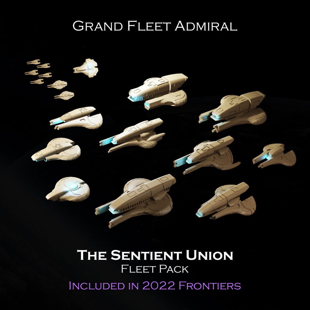 Grand Fleet Admiral - Sentient Union Fleet Builder - Etsy