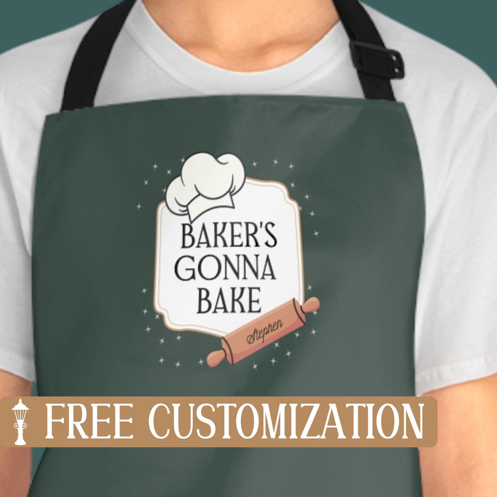 Gift for Teenage Girl Personalized Apron Funny Baking Apron With Custom ...