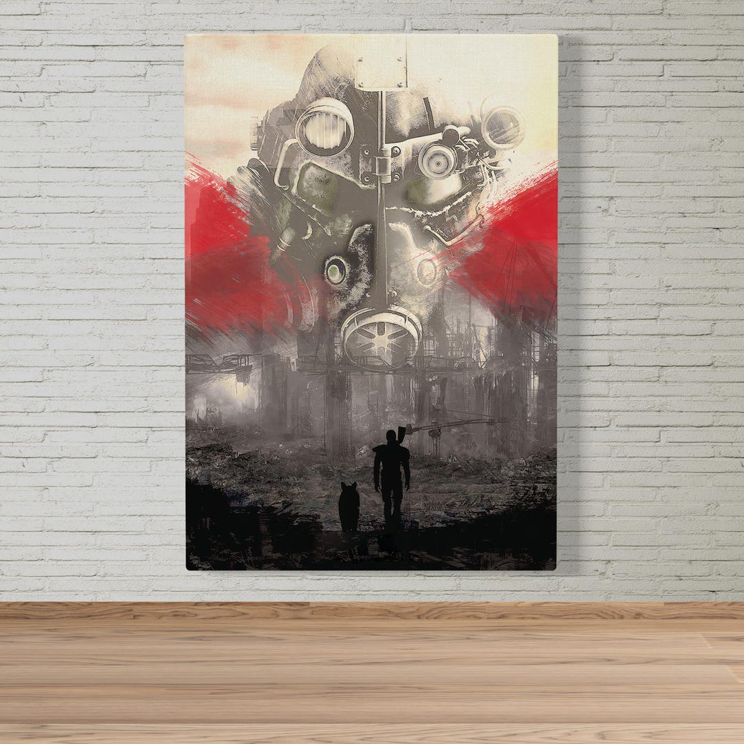 Fallout Canvas Print #2, Canvas Poster, Wall Art, Rolled Canvas Print ...