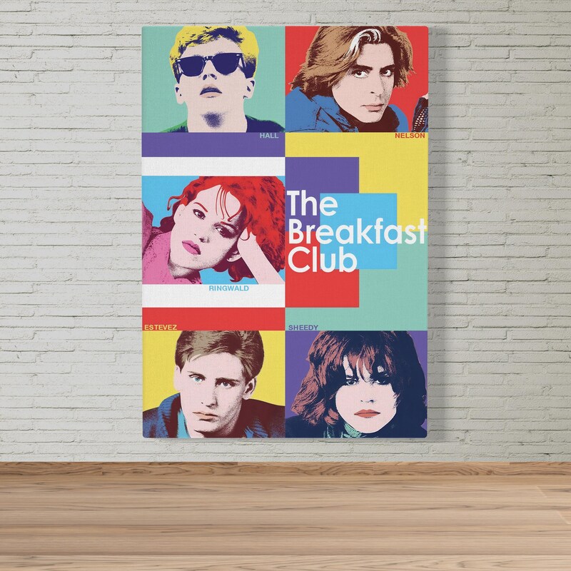 The Breakfast Club Poster - Etsy